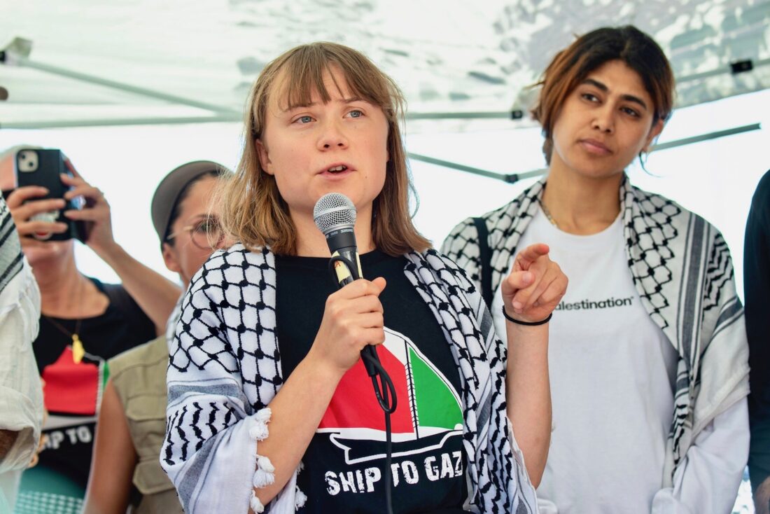 Climate activist Greta Thunberg joins aid ship sailing to Gaza aimed at ...